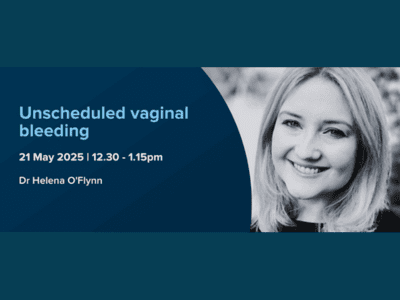 Unscheduled Vaginal Bleeding - a free webinar for primary care staff ...